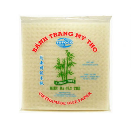 EU Wholesale Trade| Bamboo Tree Square Rice Paper 22cm